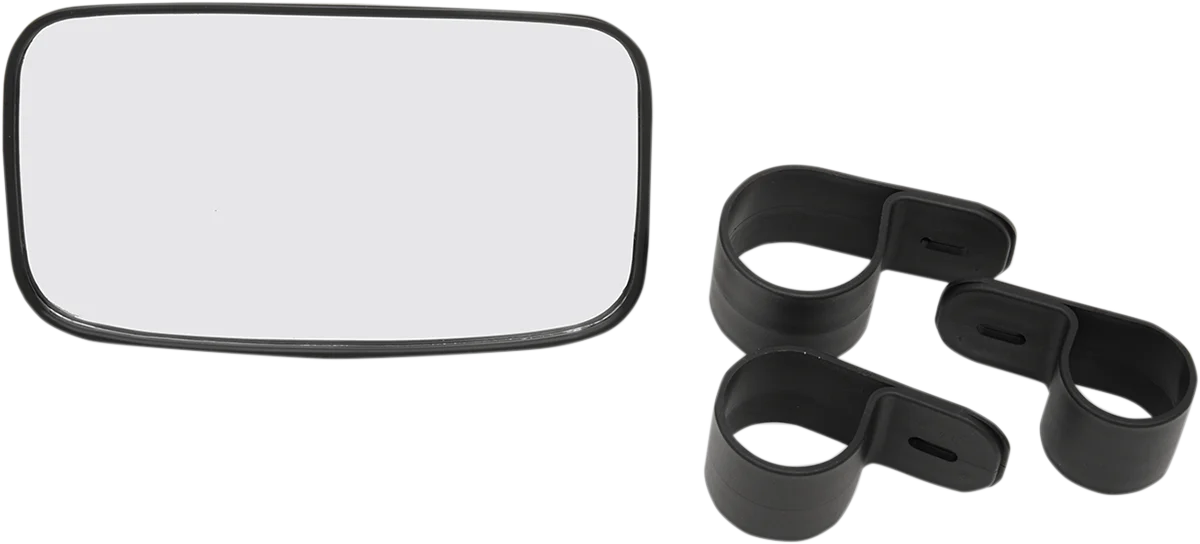 Emgo Mirror - Rear View - Rectangle - Black 20-64574 – CI Motorsports