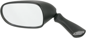 Emgo Mirror - Side View - Oval - Black - Left – CI Motorsports