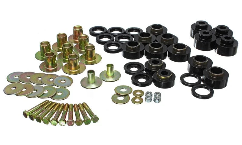 Energy Suspension Black Body Mount Set fits 1968-1972 Chevrolet...