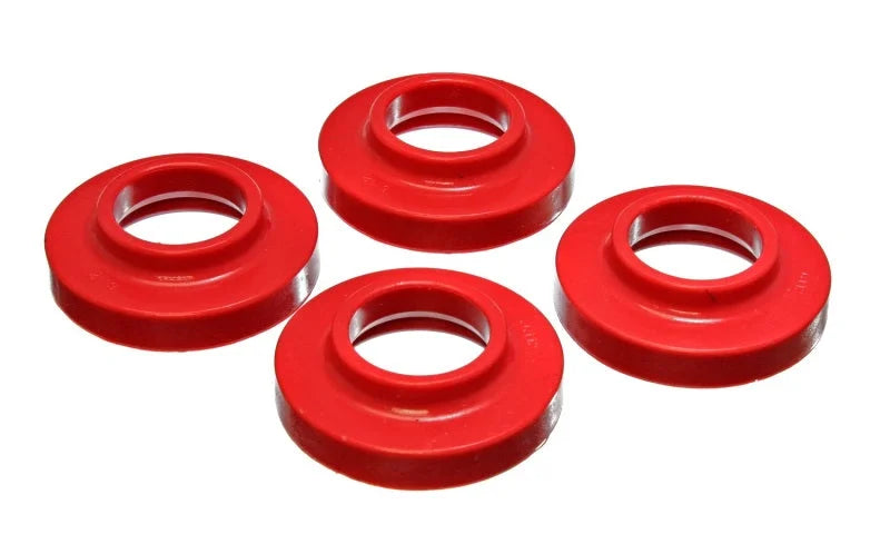 Energy Suspension Red Front or Rear Coil Lift Isolator Set fits...