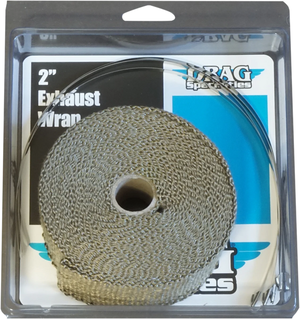 Drag Specialties DragSpecialties Exhaust Wrap Kit - Bronze - 2x25...