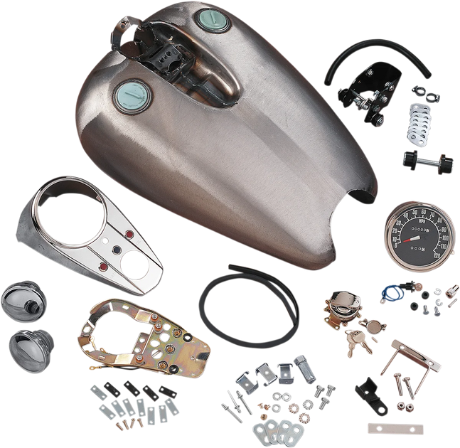 Drag Specialties DragSpecialties Extended Dash Tank Kit - Quickbob®...
