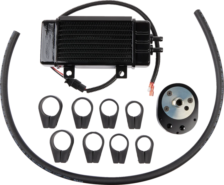 Jagg Oil Coolers Fan-Assisted Oil Cooler Kit - Vertical...
