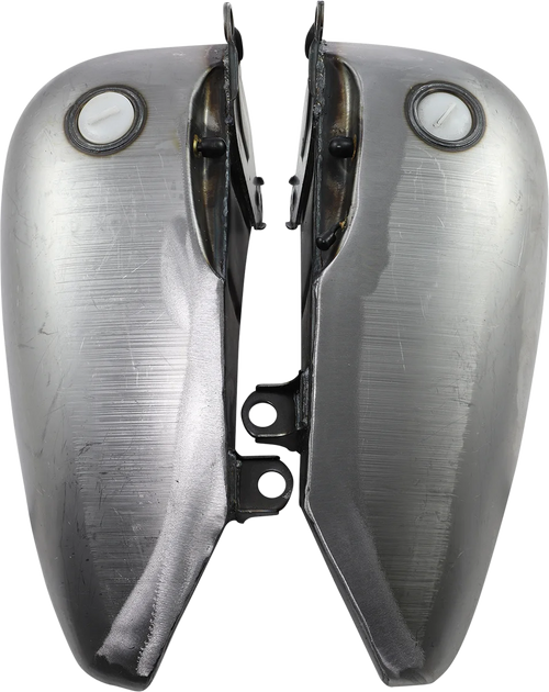 Drag Specialties DragSpecialties Flat-Side Gas Tank Set - 2" Extended...