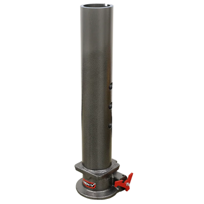 GEN-Y Hitch Viking 4in Round Tube Gooseneck Static Hitch w/SnapLatch...