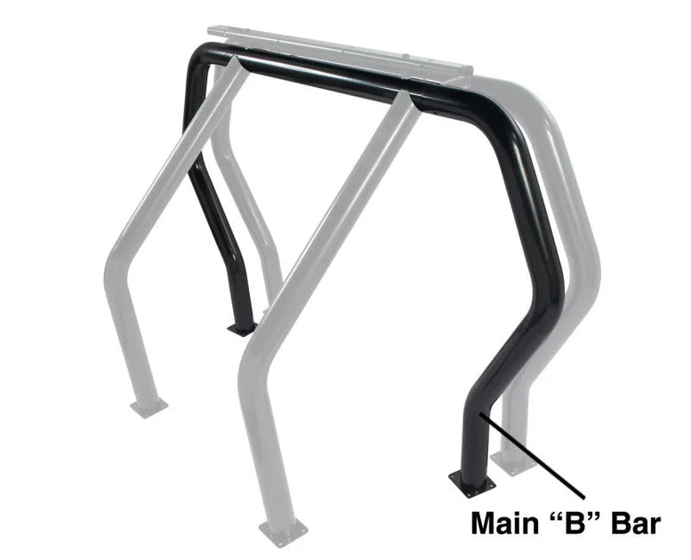Go Rhino RHINO Bed Bar - Rear Main B bar - Black fits 1975-2019...
