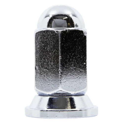 Gorilla Automotive DUALLIE FLANGE LUG 1 1/16" 9/16 CHR BULK