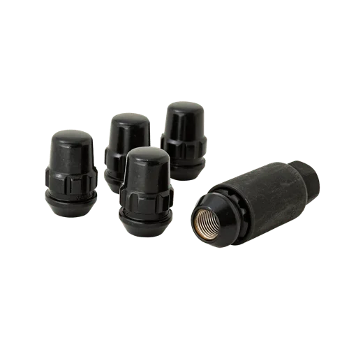 Gorilla Automotive GORILLA LOCK ACORN 1/2 BLK 5PK – CI Motorsports