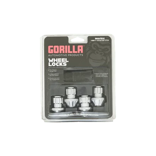 Gorilla Automotive GORILLA LOCK FACT STYLE 14-1.50 CHR CLAM 96641DX