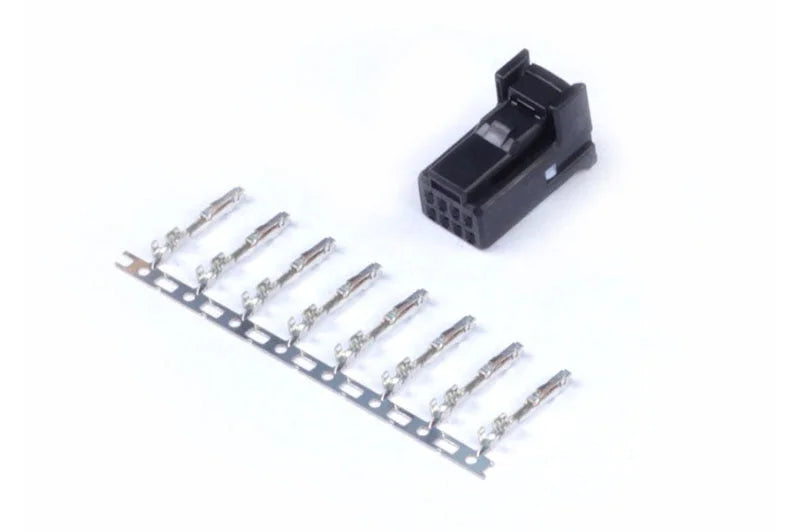 Haltech 8 Pin TYCO Black Plug & Pins – CI Motorsports