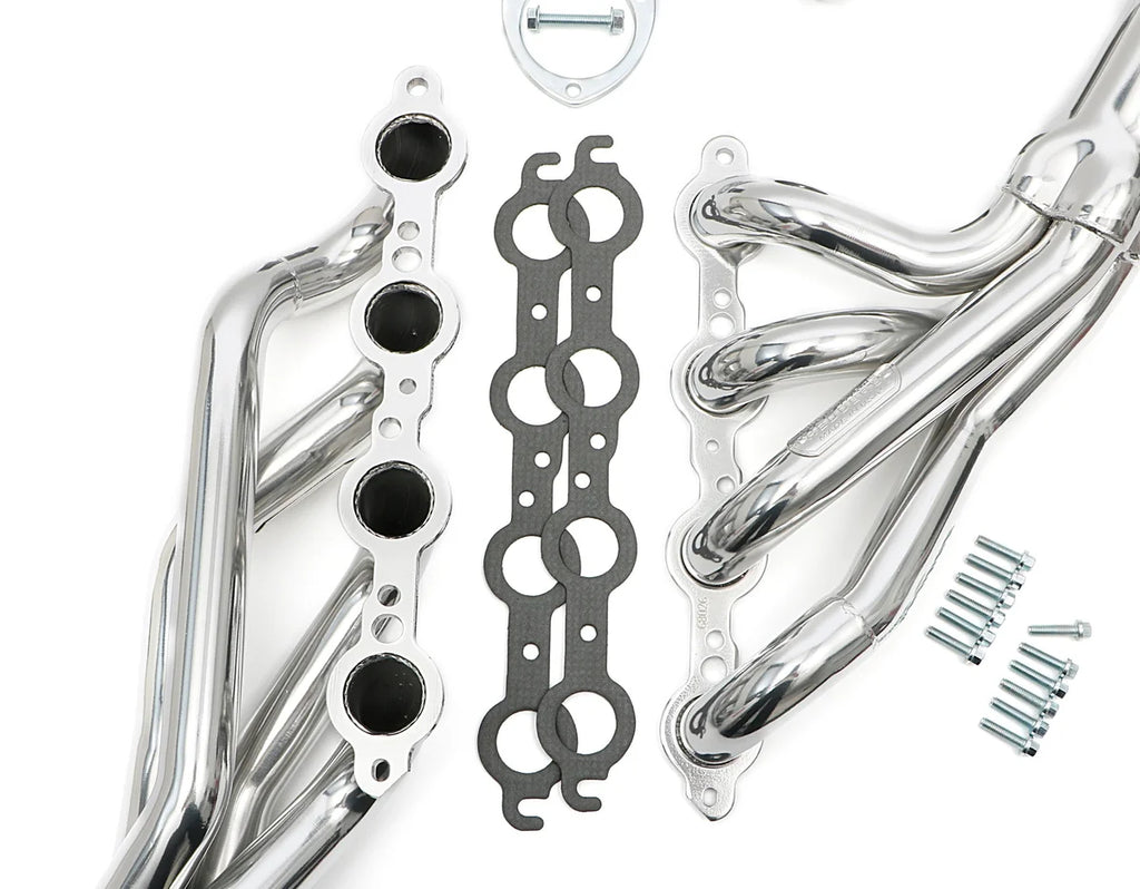 Hedman Hedders Silver Mid-Length LS Swap Headers 68026 fits 1978-1987...