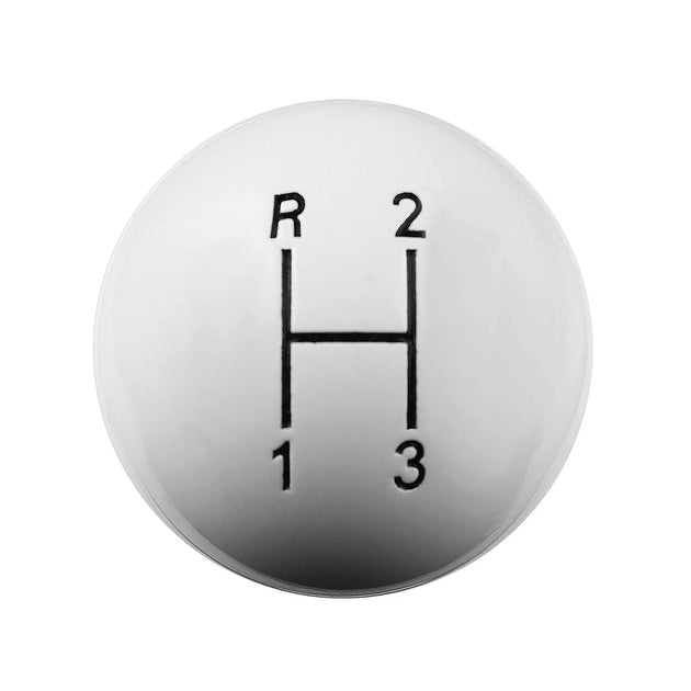 Hurst Shift Knob - 3-Speed - White 1637624 – CI Motorsports