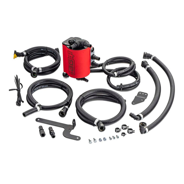 IAG Performance IAG Air Oil Separator AOS - Red IAG-ENG-7187RD fits...