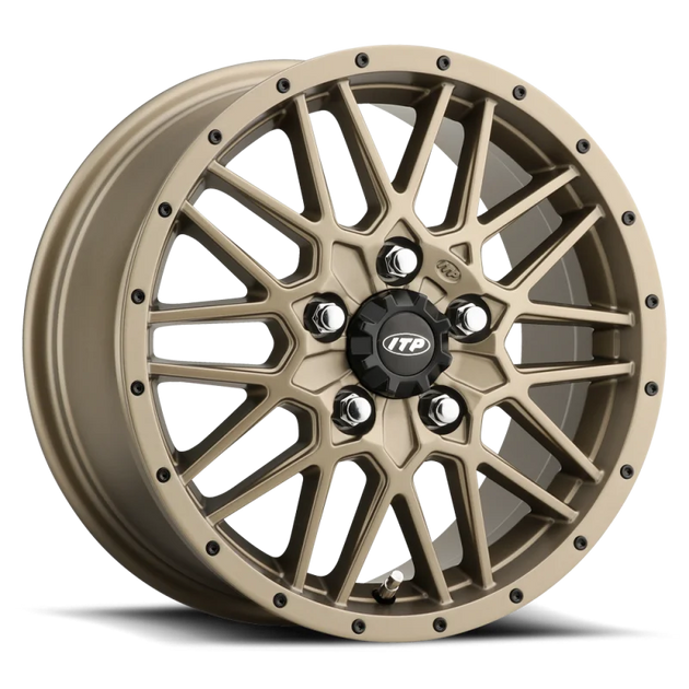ITP Hurricane 14x7 / 4x110 BP / 5+2 Offset Bronze Wheel – CI Motorsports