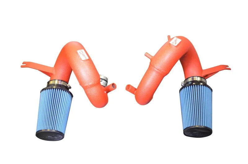 Injen SP1350WR Twin Turbo Wrinkle Red Short Ram Air Intake fits...