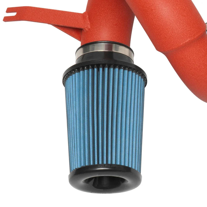 Injen SP1350WR Twin Turbo Wrinkle Red Short Ram Air Intake fits...