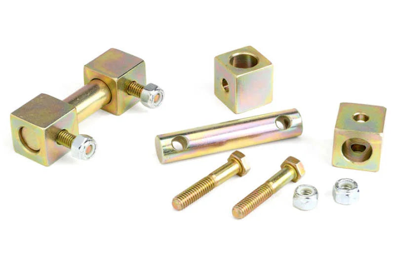 JKS Manufacturing Lower Shock Bar Pin Eliminator - Front fits...