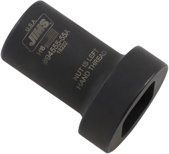 Jims USA Pinion Nut Socket - 94555-55A fits Harley-Davidson Big Twin