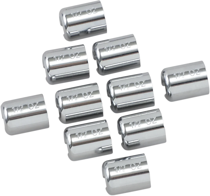 K&L Supply Wheel Weights - Spoke - 1/2 oz - 10 Pack 32-7092