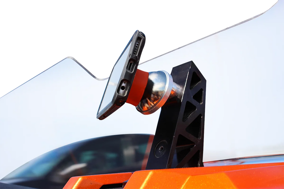 Klock Werks Handlebar Mount - iOmount™ - Slingshot - Black KWD-06-0393