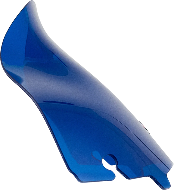 Klock Werks Kolor Flare™ Sport Windshield - 6-1/2" - Blue - FLH...