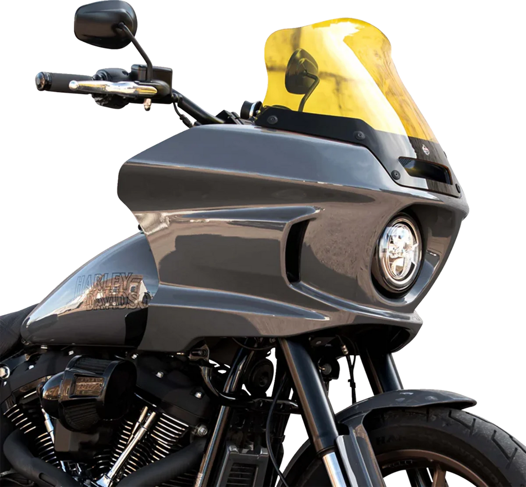 Klock Werks Kolor Flare™ Sport Windshield - 8" - Yellow KWW-02-0631...