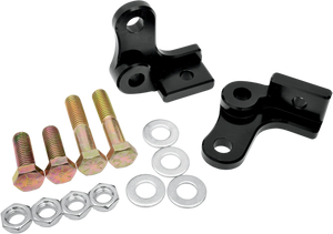 LA Choppers Rear Lowering Kit - Black Powder Coated - Lowers 1"...