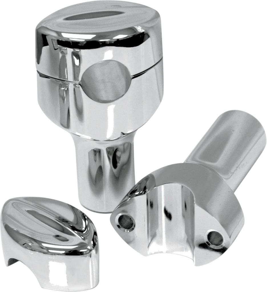 LA Choppers Risers - Mohawk - 1-1/2" - Chrome LA-7401-01