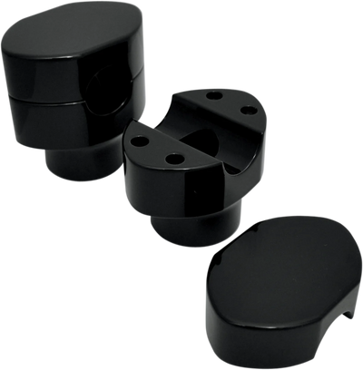 LA Choppers Risers - Paughco Springer - Black LA-7410-03B