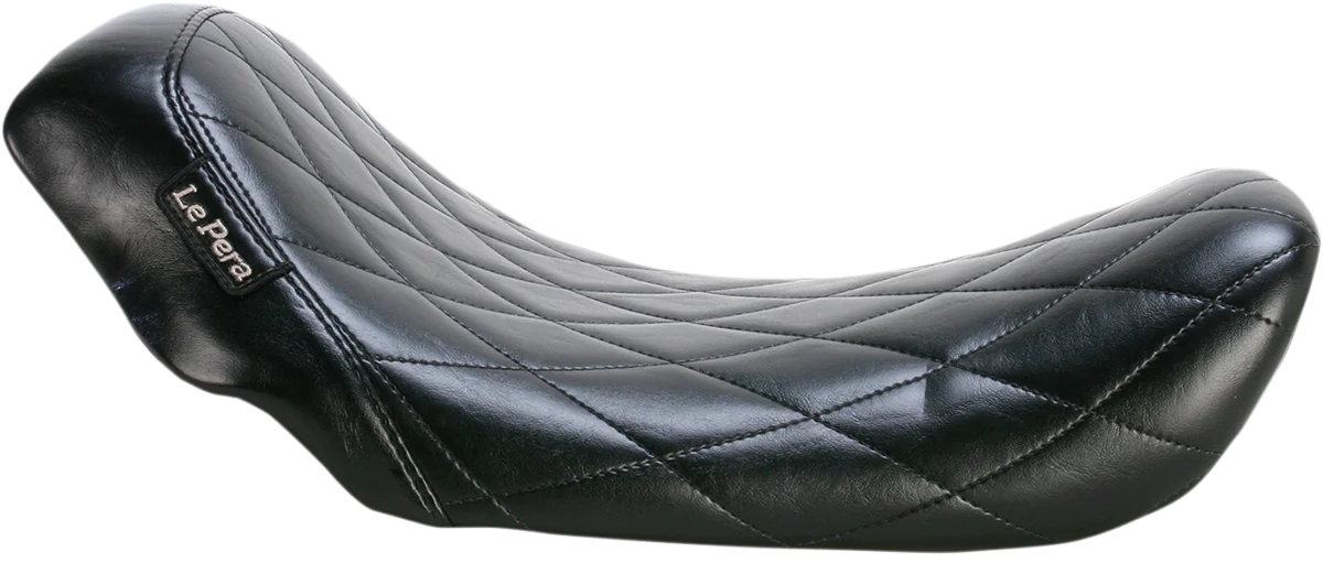 Le Pera Bare Bones Solo Seat - Diamond Stitch - Black LK-001DM fits...