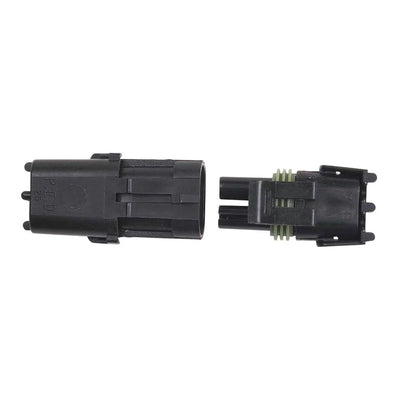 MSD Weathertight Connector - 2-Pin - Qty 1 8173 – CI Motorsports