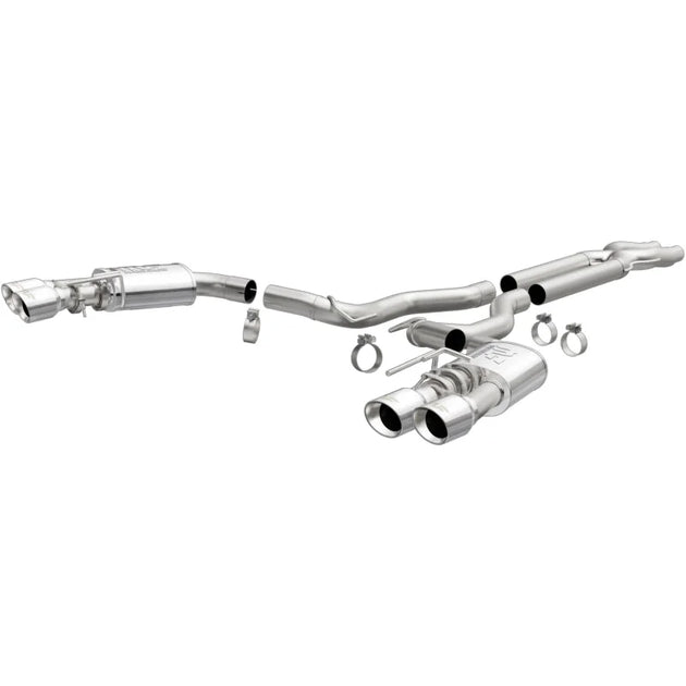 Magnaflow SYS Cat-Back Competition Dual Exit Polished 4in Tips fits...