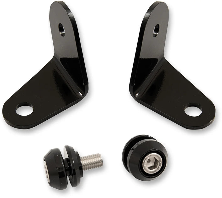 Memphis Shades Fairing Turn Signal Relocation Kit - Black MEB8984