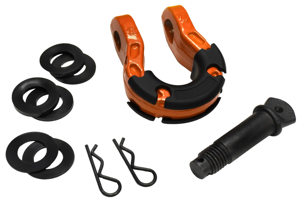 Mile Marker 8T Orange Shackle (Set of 2 with box) – CI Motorsports