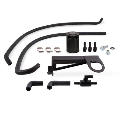 Mishimoto Baffled Oil Catch Can Kit - Black fits 2016-2018 Ford Focus...
