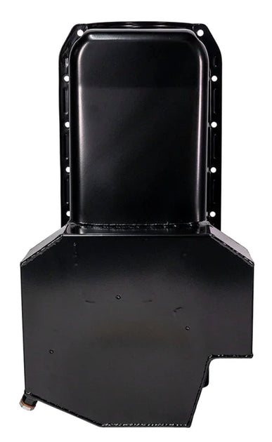 Moroso Road Race Wet Sump 7qt 7.5in Steel Oil Pan - Black fits 86-Up...