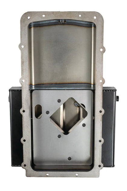 Moroso (w/Rear Sump) Road Race Baffled Wet Sump 9.5qt 4.5in Steel Oil...