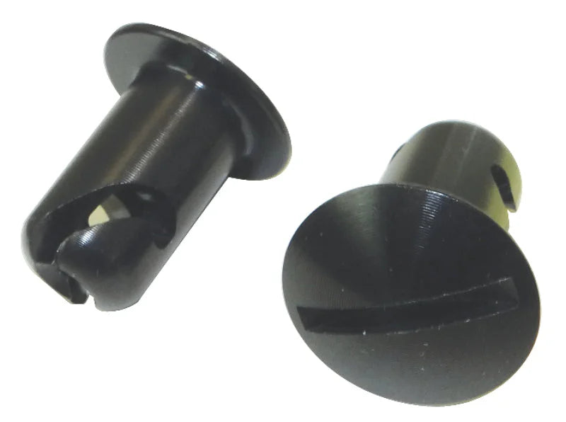 Moroso Quick Fastener - Oval Head - 7/16in x .500in - Aluminum...
