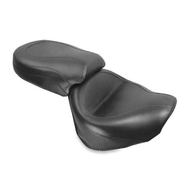 Mustang Motorcycle Motorcycle Standard 2PC Seat - Black fits...