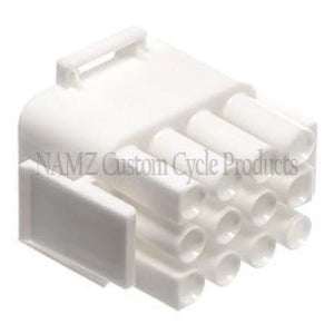 NAMZ AMP Mate-N-Lock 12-Position Female Wire Plug Connector w/Wire