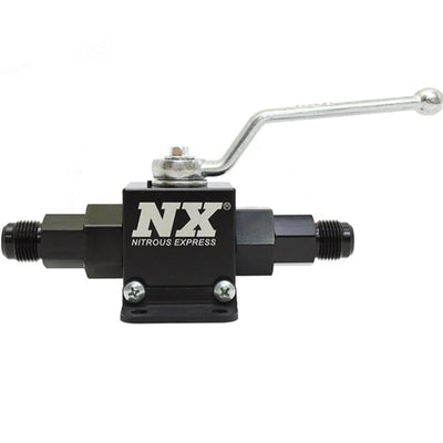 Nitrous Express Lightweight Billet In-Line Valve 1.5in I.D (8AN...