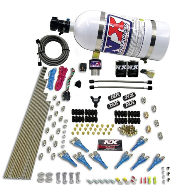 Nitrous Express Pro-Shk/Gas (200-600HP) 2 Fuel 1 Supershark Solenoid...