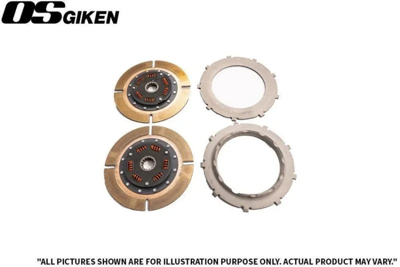OS Giken MN023-BJ5EA STR Series Twin Plate Clutch Overhaul Kit A fits...