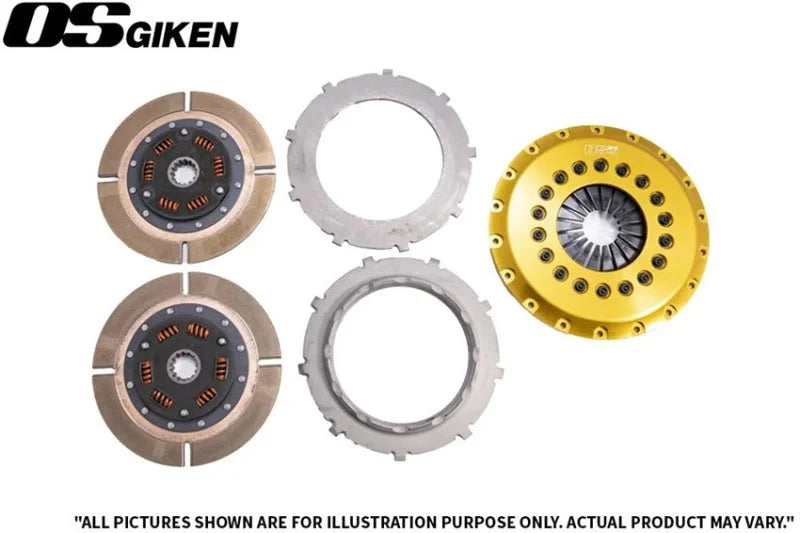 OS Giken TR Twin Plate Clutch fits Toyota Supra MA70 7MGTE