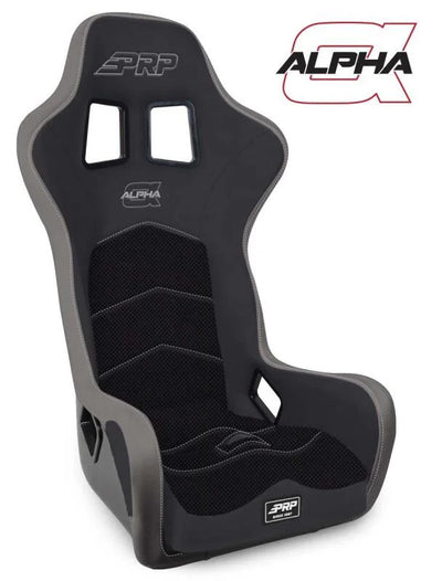PRP Seats PRP A3901-203 Alpha Composite Seat- Black/Grey
