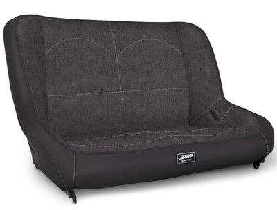 PRP Seats Low Back Rear Bench - Grey fits 1997-2006 Jeep Wrangler