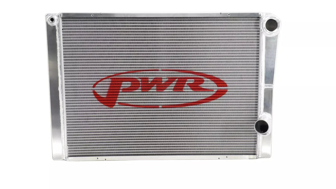 PWR Advanced Cooling Radiator Extruded Core 19x28 Dual Pass Closed...