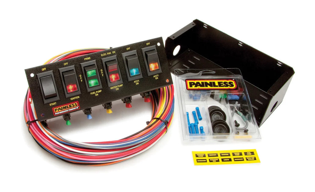Painless Wiring 6 Switch Panel W/Harness 50302 – CI Motorsports