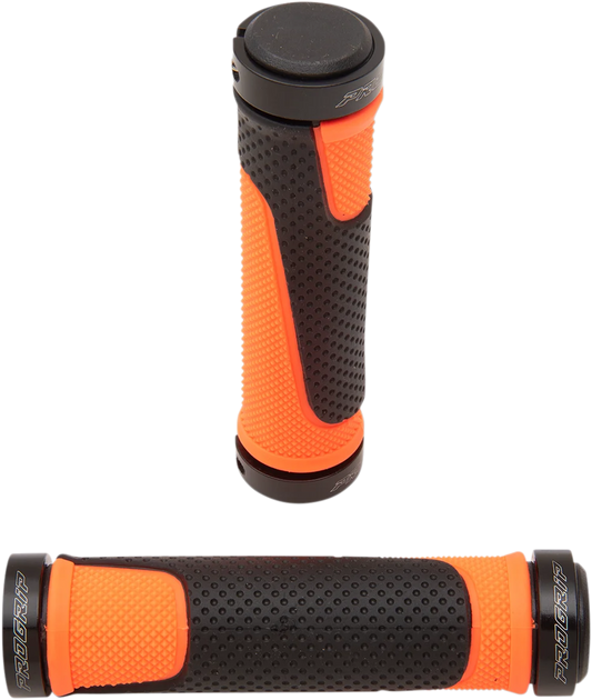 Pro Grip Grips - Locking - 997 - Fluorescent Orange/Black PA099722AF02