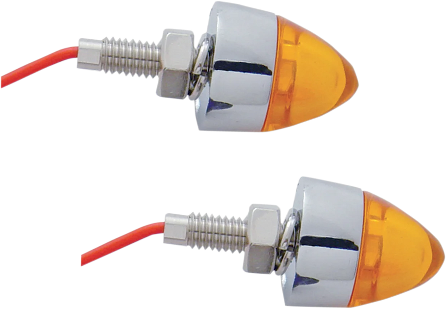 Pro-One Performance Bullet Mini Marker Lights - Amber 402250